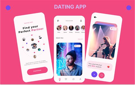 Dating App UI Inteface On Behance Dating App UI Inteface On Behance