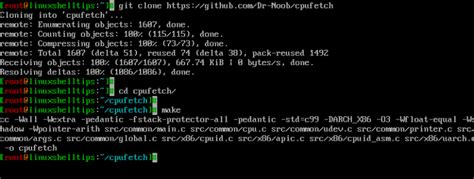 How To Display Linux Cpu Info Using Cpufetch