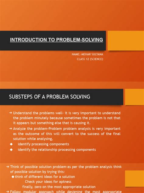 introduction to problem solving pdf algorithms computer program