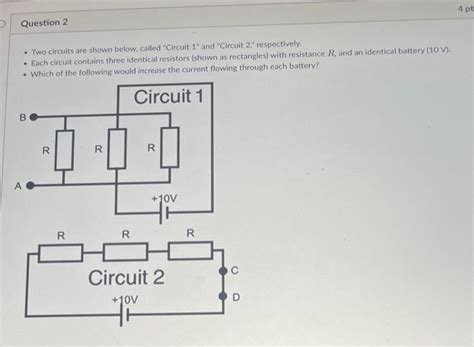 Solved Two Circuits Are Shown Below Called Circuit Chegg