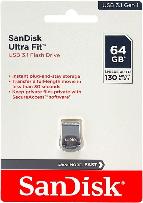 Sandisk Gb Ultra Fit Usb Flash Drive Review Hunter Gregory Make More Informed Choices