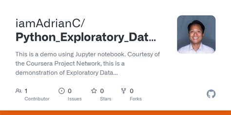 Github Iamadriancpythonexploratorydataanalysis This Is A Demo