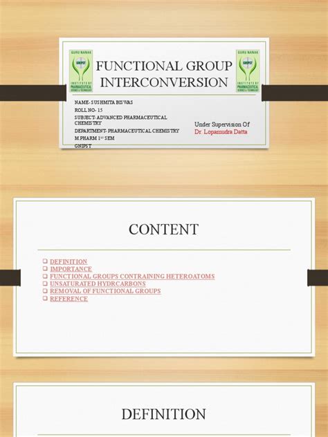 Functional Group Interconversion Pdf Functional Group Alkene
