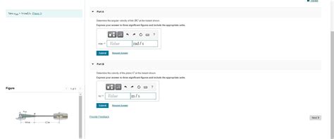 Solved Take ωab 14rad S Figure 1 Part A Determine The