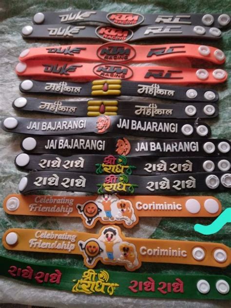 Black Small Size Round Silicon Band 30 Piece At Rs 75piece In Vasai