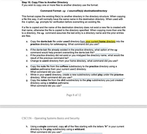 Solved Csc156 Operating Systems Basics And Security