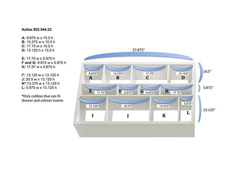 Kallax 60294622 Interior Dimensions