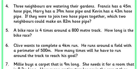 Length Problems Classroom Secrets Classroom Secrets