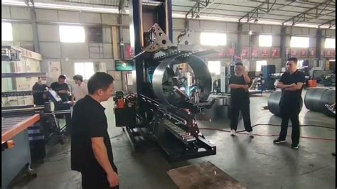 Automatic Air Duct Production Line Debugging Customer Factory Youtube