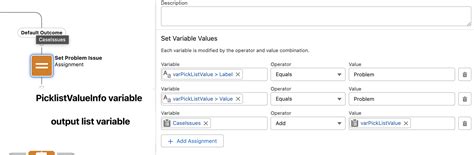 Visual Workflow How To Pass A List Of String Values To A Picklist In A Flow Salesforce Stack