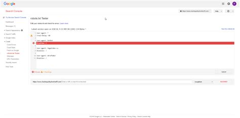 Robots Txt Help Requested Googlebot Is Blocked But I M Not Blocking Googlebot R Web Design
