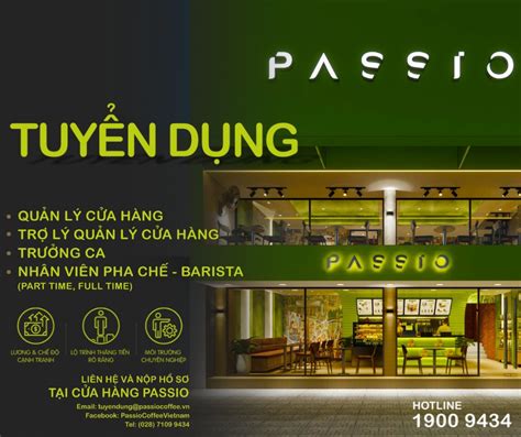 Passio Coffee Vietnam Added A New Passio Coffee Vietnam
