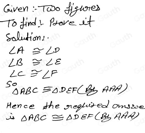 Solved Then Statement 1 If ∠ A≌ ∠ D ∠ B ≌ ∠ E ∠ C≌ ∠ F Then Z