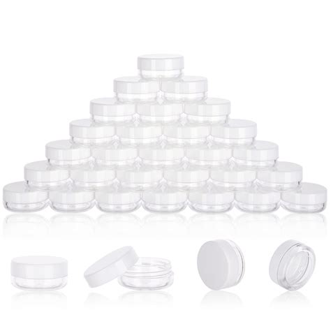 3 Gram Sample Containers With Lids 50 Count Tiny Sample