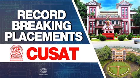 Cusat Sets Record In Campus Placements Youtube
