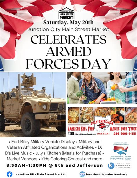 Armed Forces Day At Main Street Market Junction City Main Street Kansas