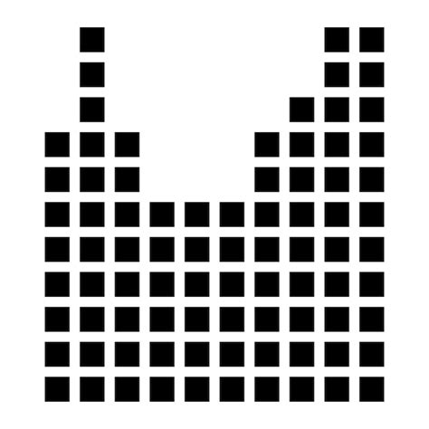 Iconos De La Tabla Periódica Vector Premium