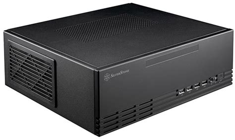 Silverstone Ml11b Black Microatx Compact Case Computer Alliance