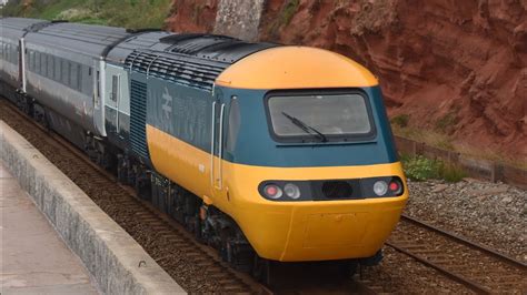 Cross Country Class 43 Hst Passes Dawlish 43184 And 43007 Youtube