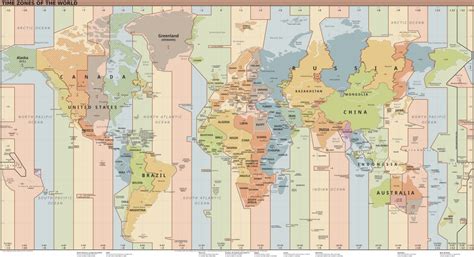 Fileworld Time Zones Mapsvg Wikimedia Commons
