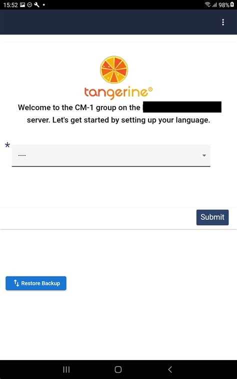 Restoring From A Backup Tangerine Documentation