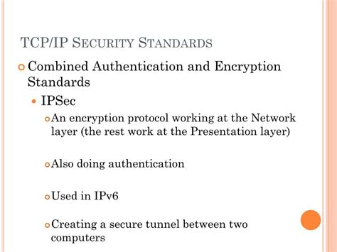 PPT Securing TCP IP PowerPoint Presentation Free Download ID
