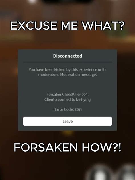 I Got Banned Forsaken Clip Forsaken Shorts Roblox Youtube