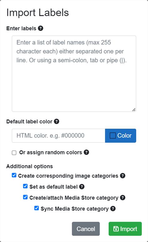 Entity Labels Lucid Help