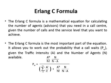 Erlang C Pdf