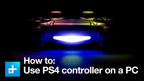 How To Connect Ps4s Dualshock 4 Controller To A Pc Youtube