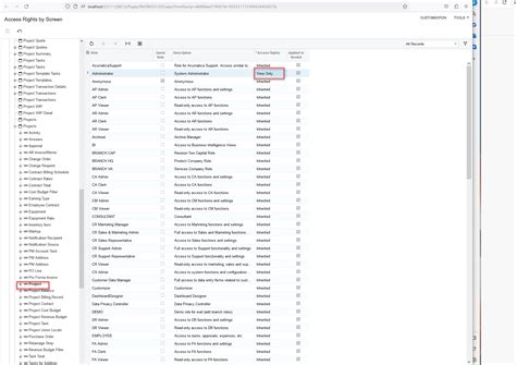 options for setting up users to add view projects community