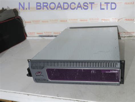 Grass Valley K Frame Production Switcher Mainframe 3u Frame Ni