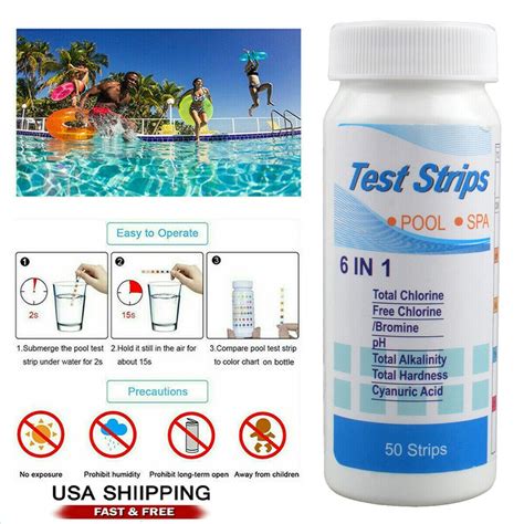 Clorox Pool Test Strips Service Pro Test Strips For Free Chlorine