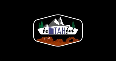 Be Utah Ful Utah Pin Teepublic