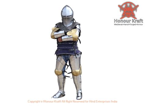Buhurt Full Armor Suit Medieval Combat Hmb Sca Armor Kit Etsy