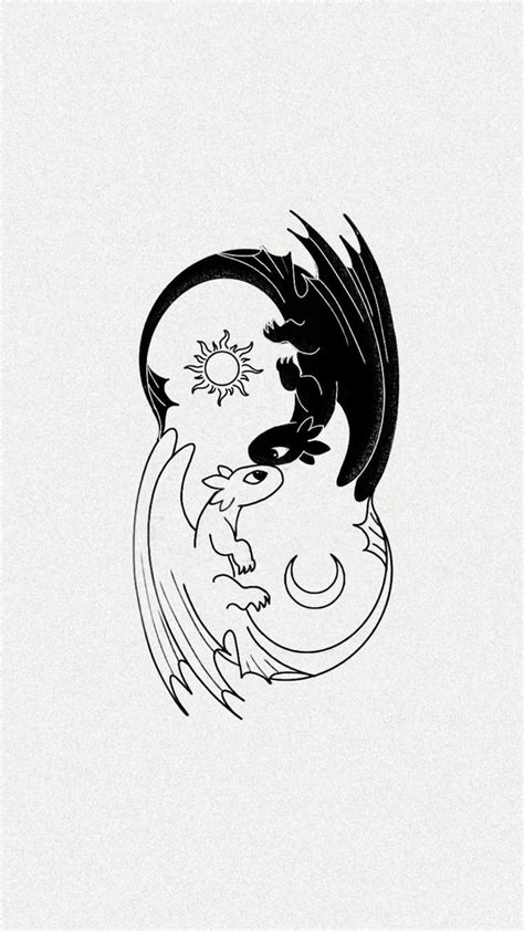 Toothless Tattoo Ideas