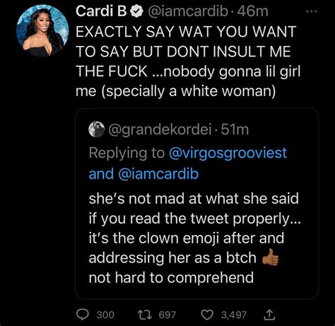 Cardi Responds To Madonnas Ments Rfauxmoi