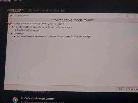 Probleme Mit Sodium Und Iris Shaders Pc Computerspiele Minecraft