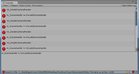 unexpected errors unity engine unity discussions