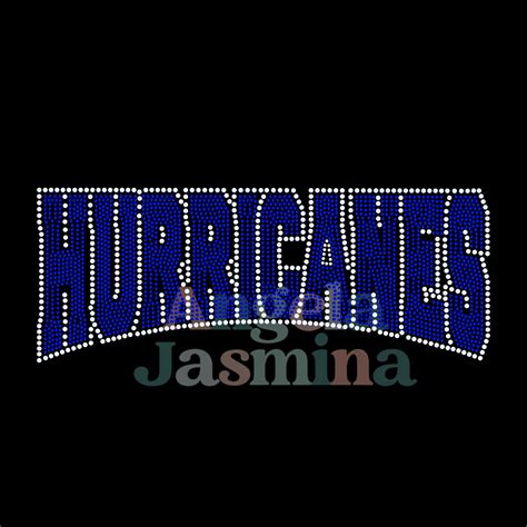 Hurricanes Curve Spangle Transfer Angela Jasmina