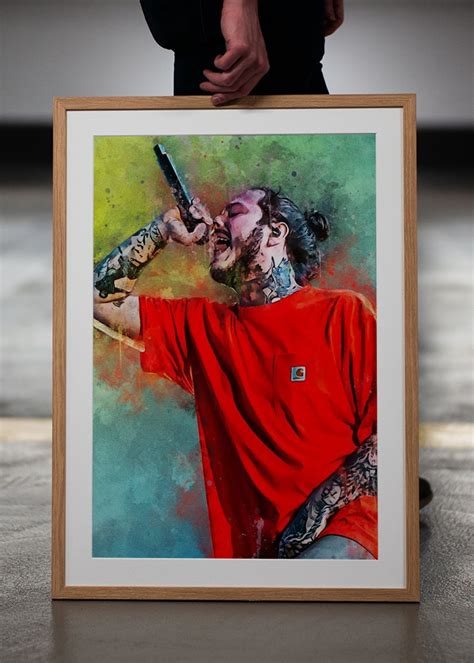 Post Malone Posters And Prints By Muh Asdar Printler
