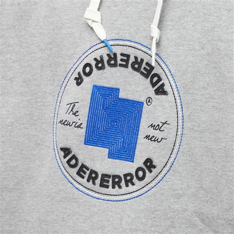 Converse X Ader Error Po Hoodie Vintage Grey Heather End Kr