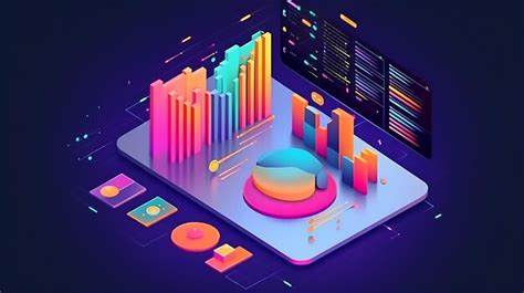 Premium Photo Isometric Infographic Concept Of Data Analytics Service