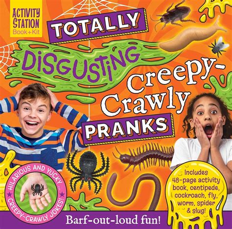 Totally Disgusting Creepy Crawly Pranks Book By Gemini Books