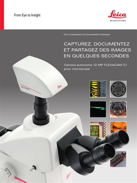 Flexacam C1 Brochure Fr Pdf Usb Vidéo