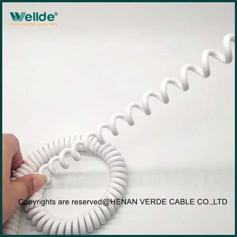 중국 02mm2 나선형 케이블 공급업체 제조업체 공장 도매 가격 Verde