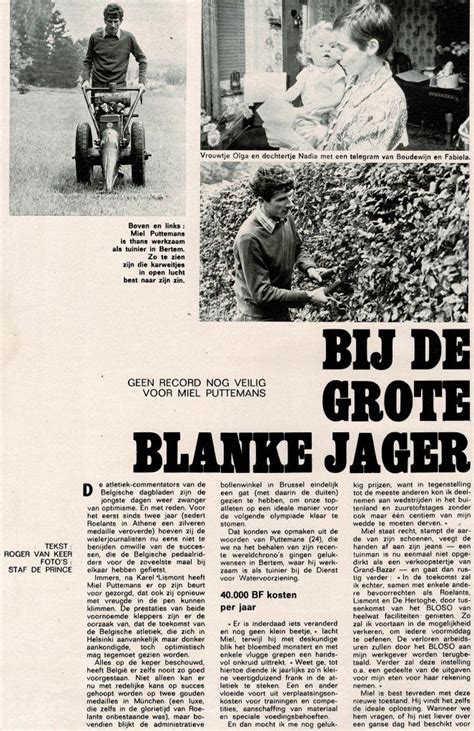 Miel Puttemans Toen Gisteren Nog Vandaag Was