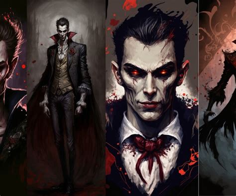 Artstation Gothic Bloodsuckers A Collection Of 37 Vampire Designs In