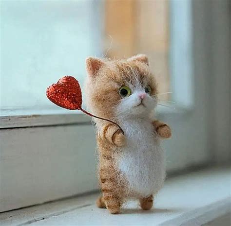 Набор для творчества рукоделия Разношёрстный котик набор для валяния игрушки из шерсти купить